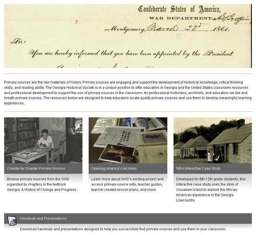 Guest Post: Georgia Historical Society Resources Revealed! – GHS ...